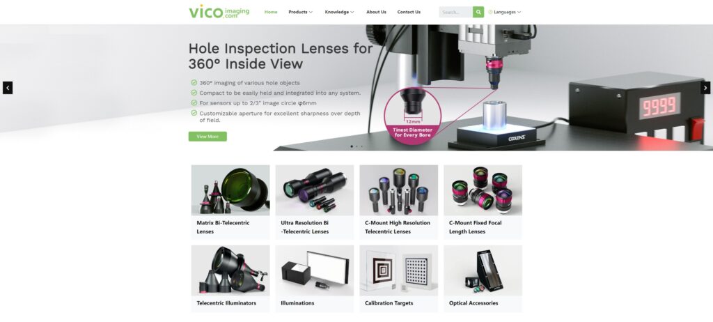 Top 10 Telecentric Lens Companies - vicoimaging