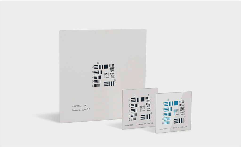 Custom Chrome on Ceramic Test Calibration Targets / Charts / Masks ...