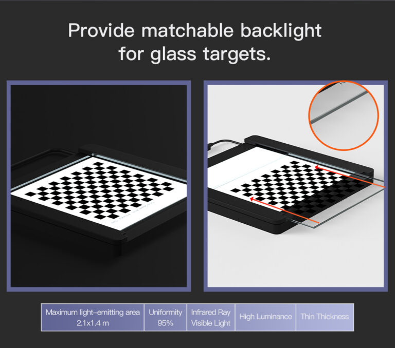 Custom Black Coating on Glass Test Calibration Targets / Charts / Masks ...