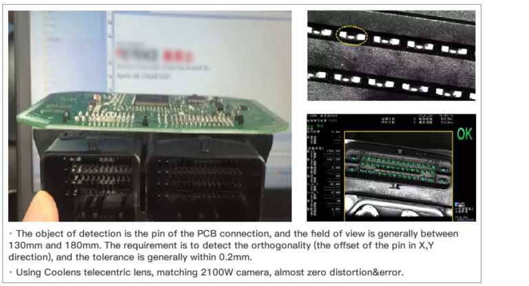 How to Choose Telecentric Lenses for Pin Detection in Auto Parts ...