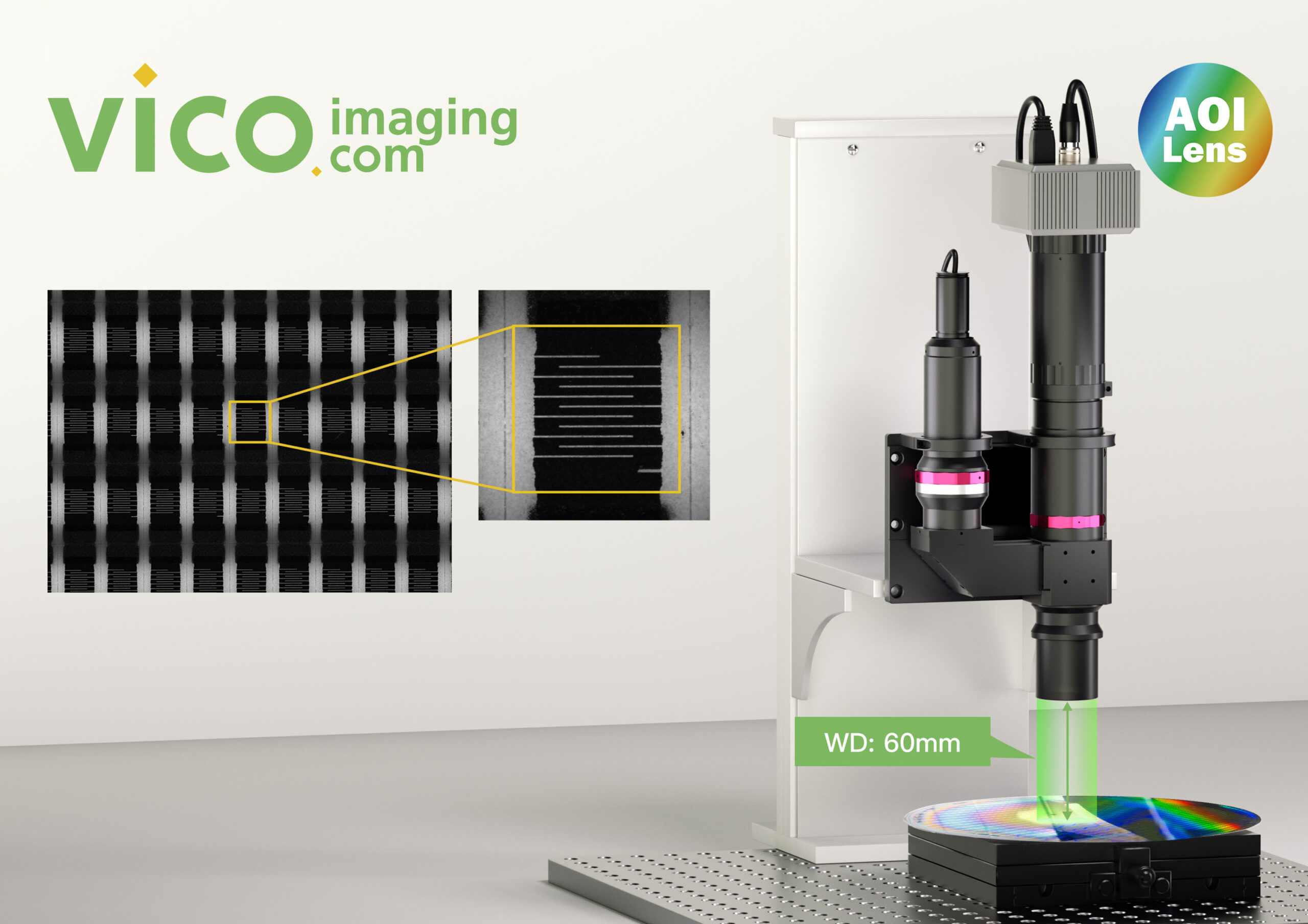 1μm Ultra High Resolution AOI Lens for Wafer Inspection - Vicoimaging ...
